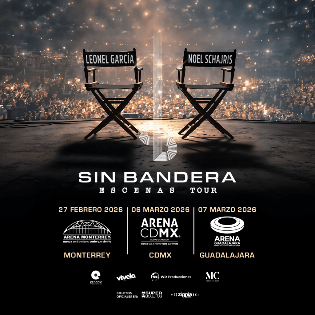 Sin Bandera anuncia concierto en Guadalajara con su Escenas Tour y ...